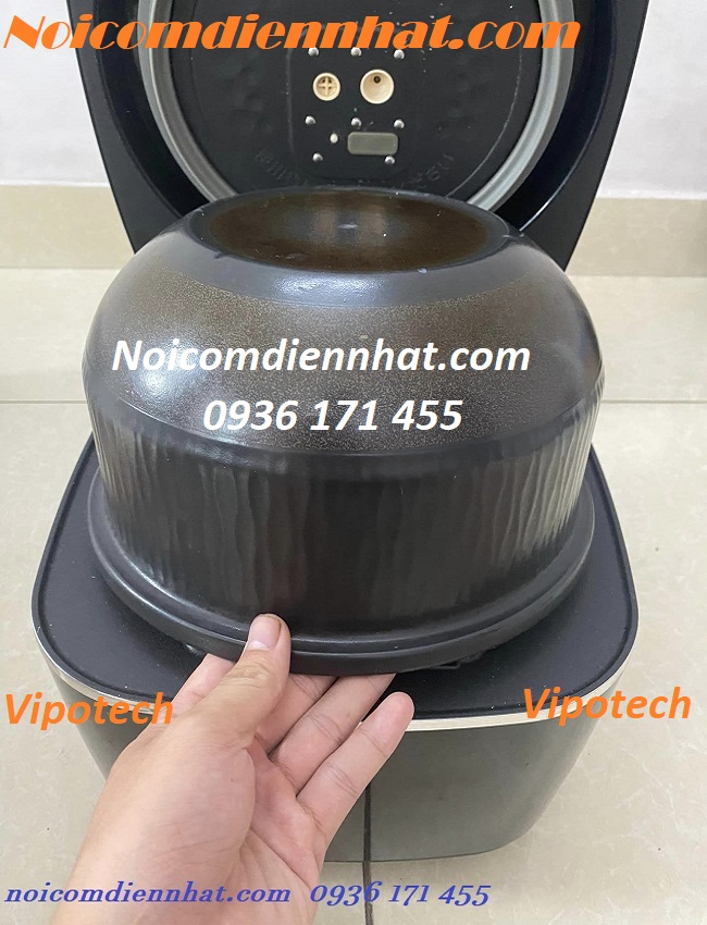 JKX-V151 Nồi cơm điện nhật cao tần xoong gốm