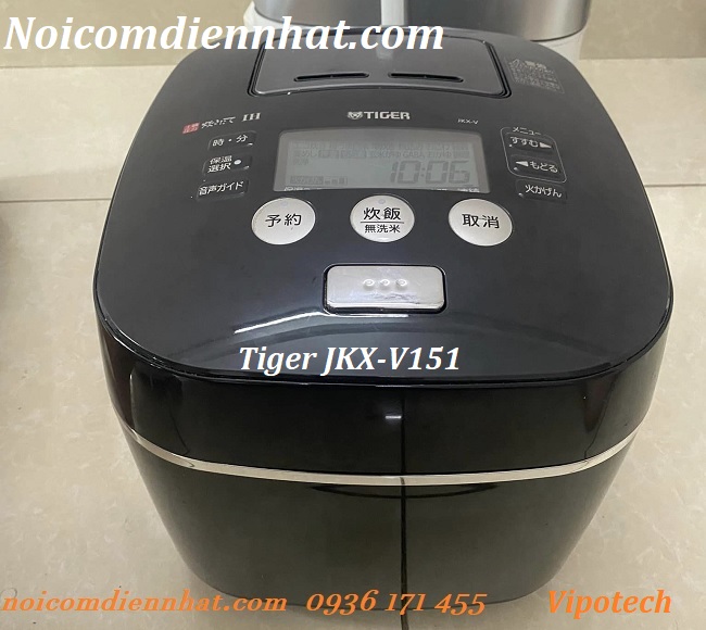 JKX-V151 Nồi cơm điện nhật cao tần xoong gốm