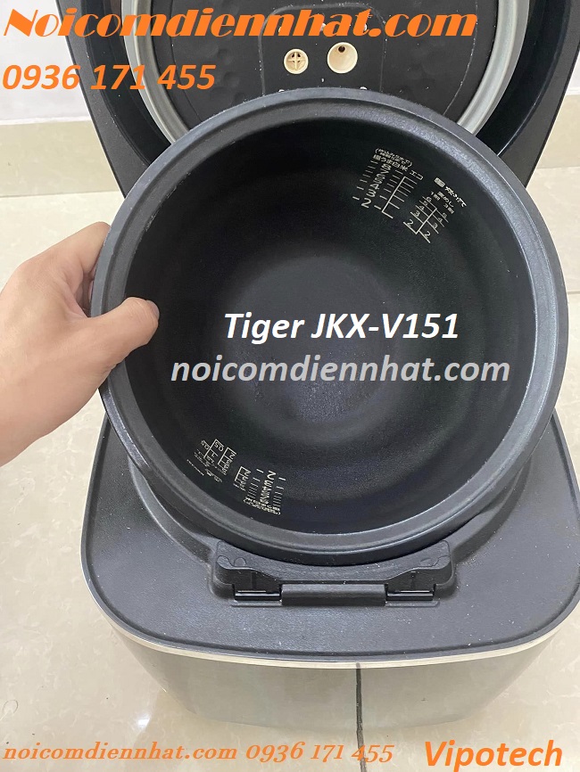 JKX-V151 Nồi cơm điện nhật cao tần xoong gốm